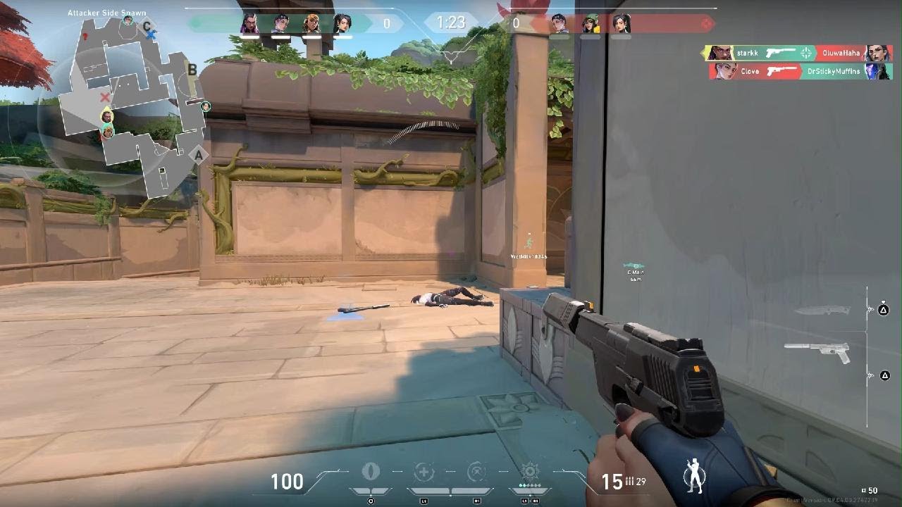 Val gameplay(had an ace and 30 bomb) - YouTube
