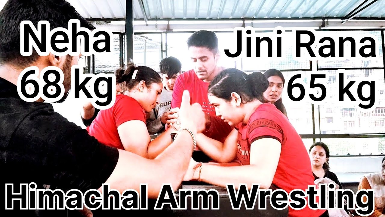 Neha 68 kg women champion arm wrestling open category - YouTube