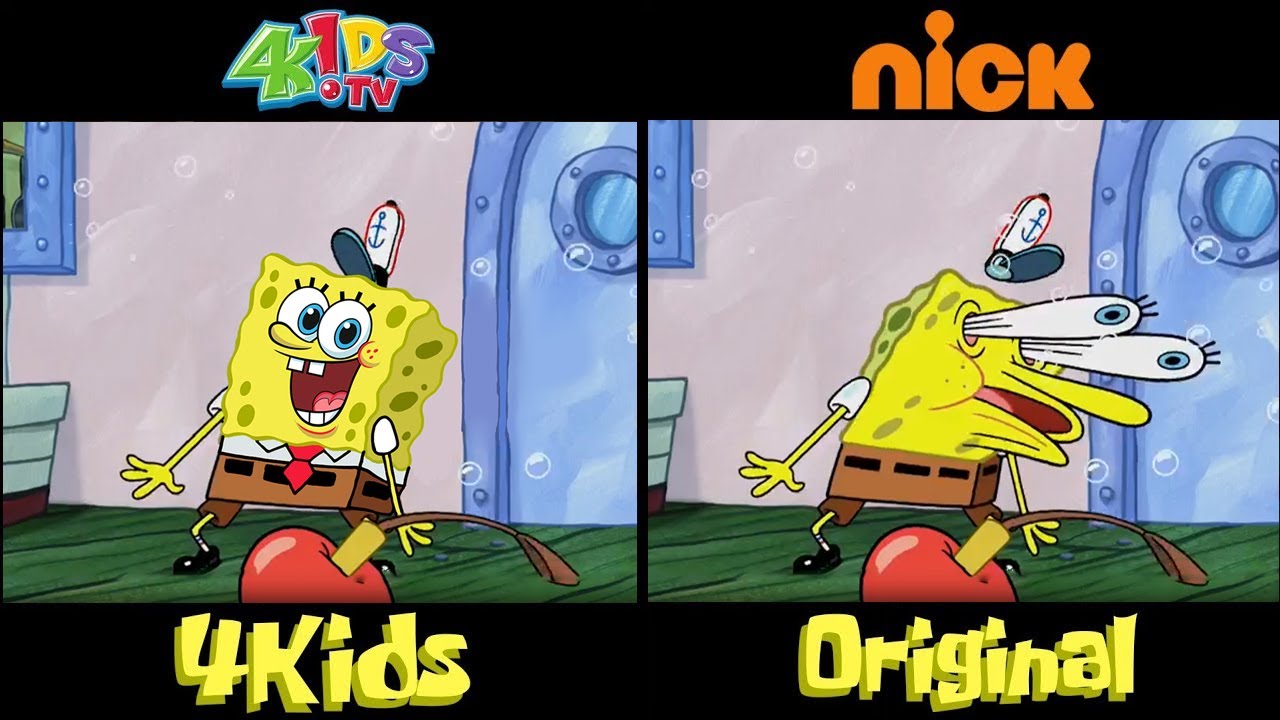 What if 4Kids Censored SpongeBob? - YouTube