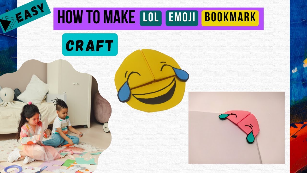 easy lol bookmark | lol bookmark ideas | easy lol bookmark DIY | lol bookmark - YouTube