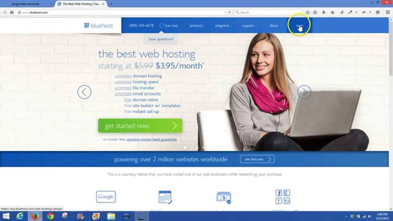 How to install wordpress on bluehost. - YouTube