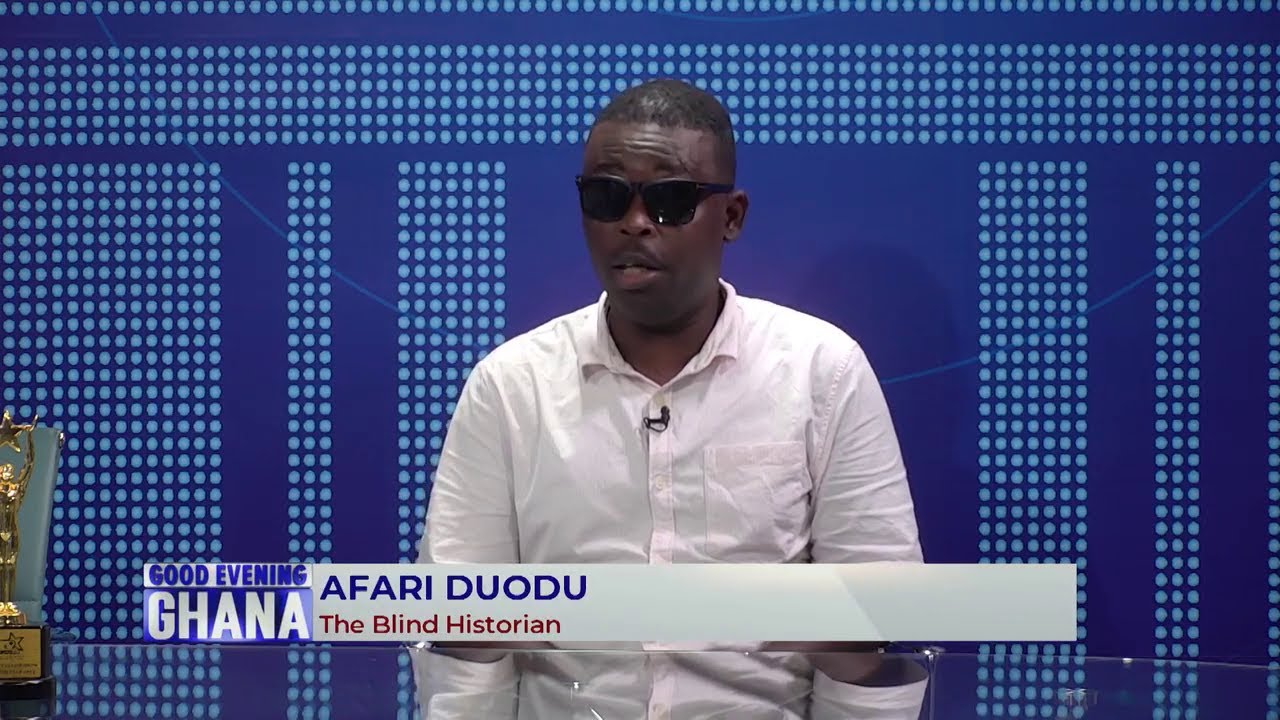 Blind Historian - Duodo was happy that Dr. Bawumia mentioned a plan for ...