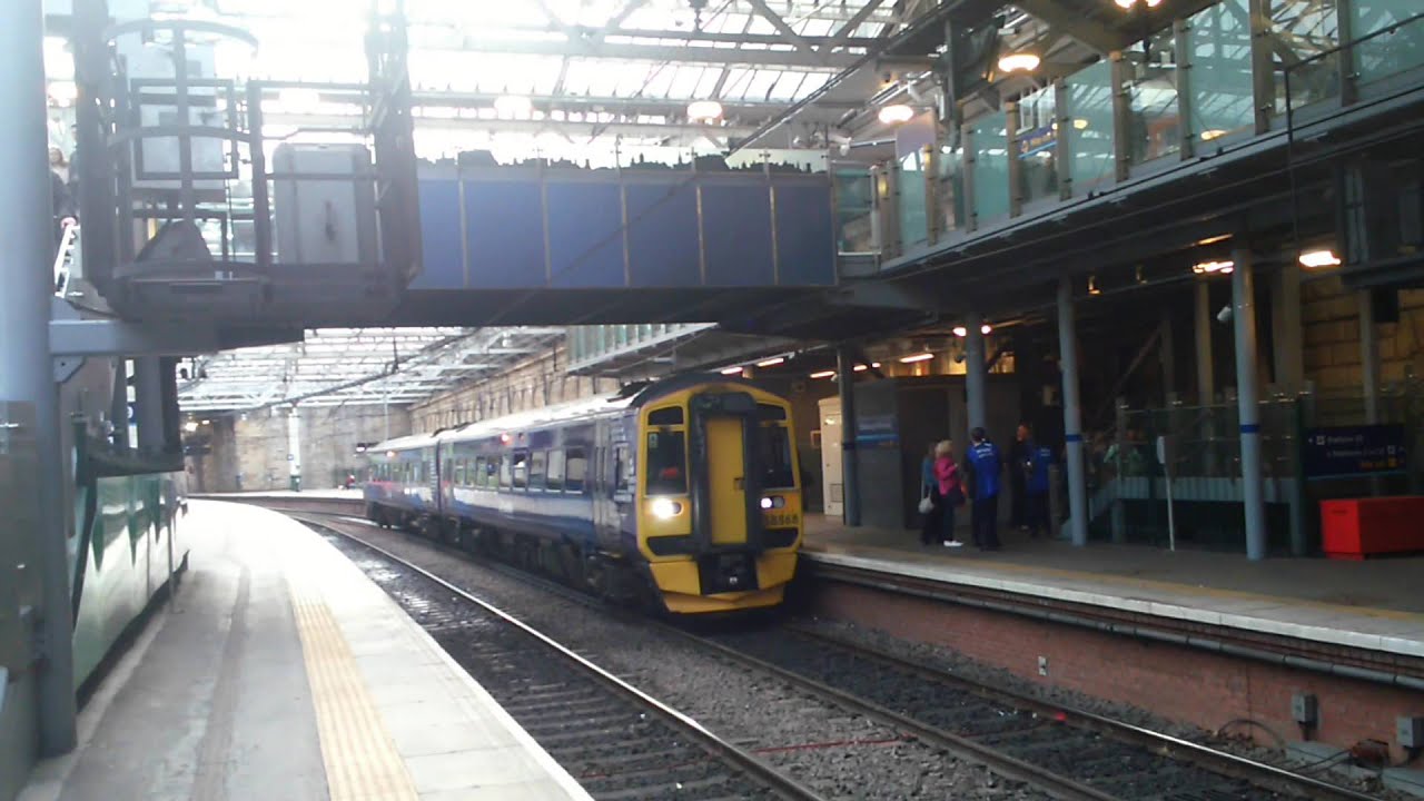 edinburgh waverley to Newtongrange 2015 Borders Railway HD - YouTube