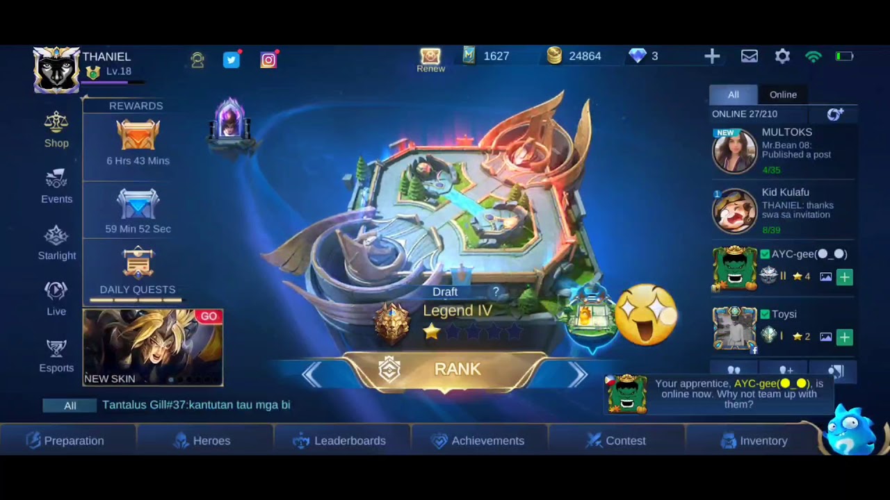 How to leave group in mobile legends ! - YouTube
