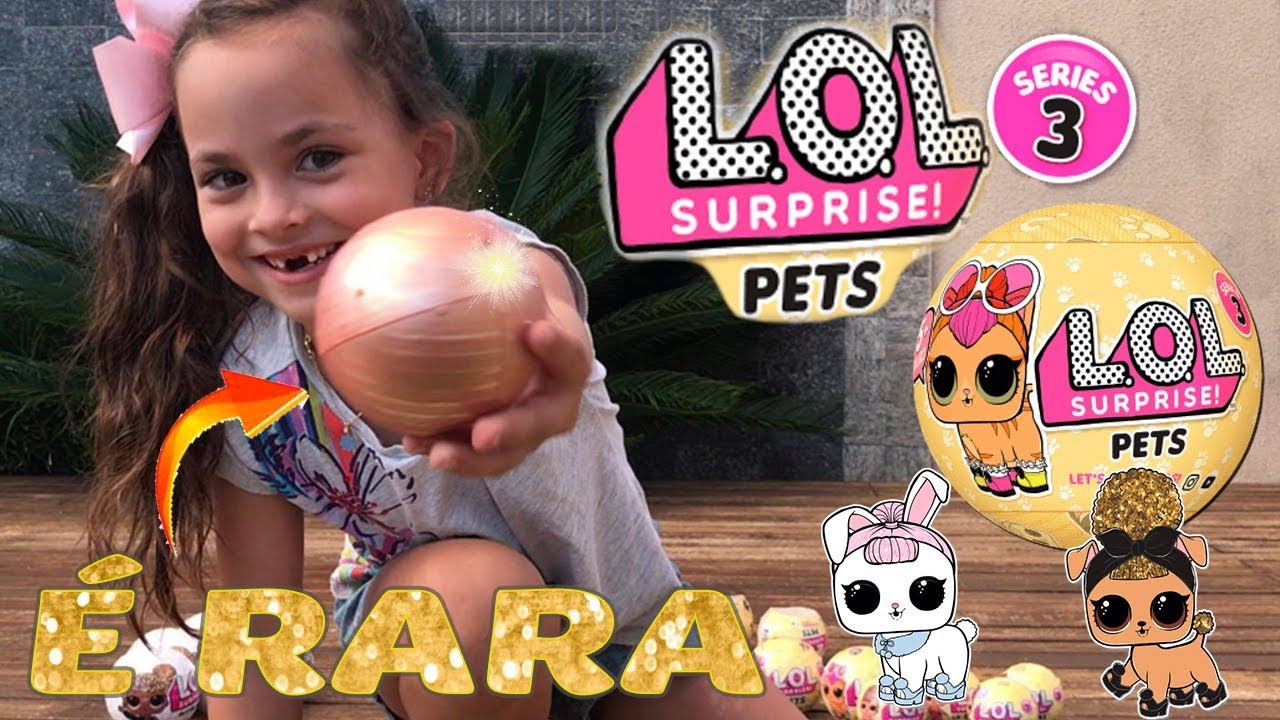ABRINDO LOL PETS RARA - YouTube