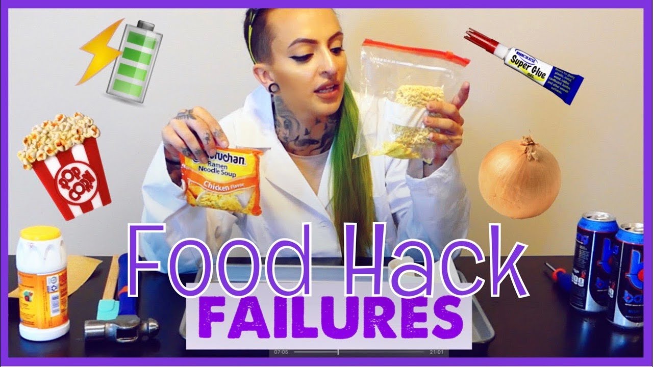 Episode 12: Food Hack Failures - YouTube