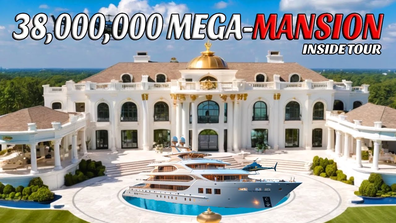 Luxury Mega-Mansion House Tour - YouTube