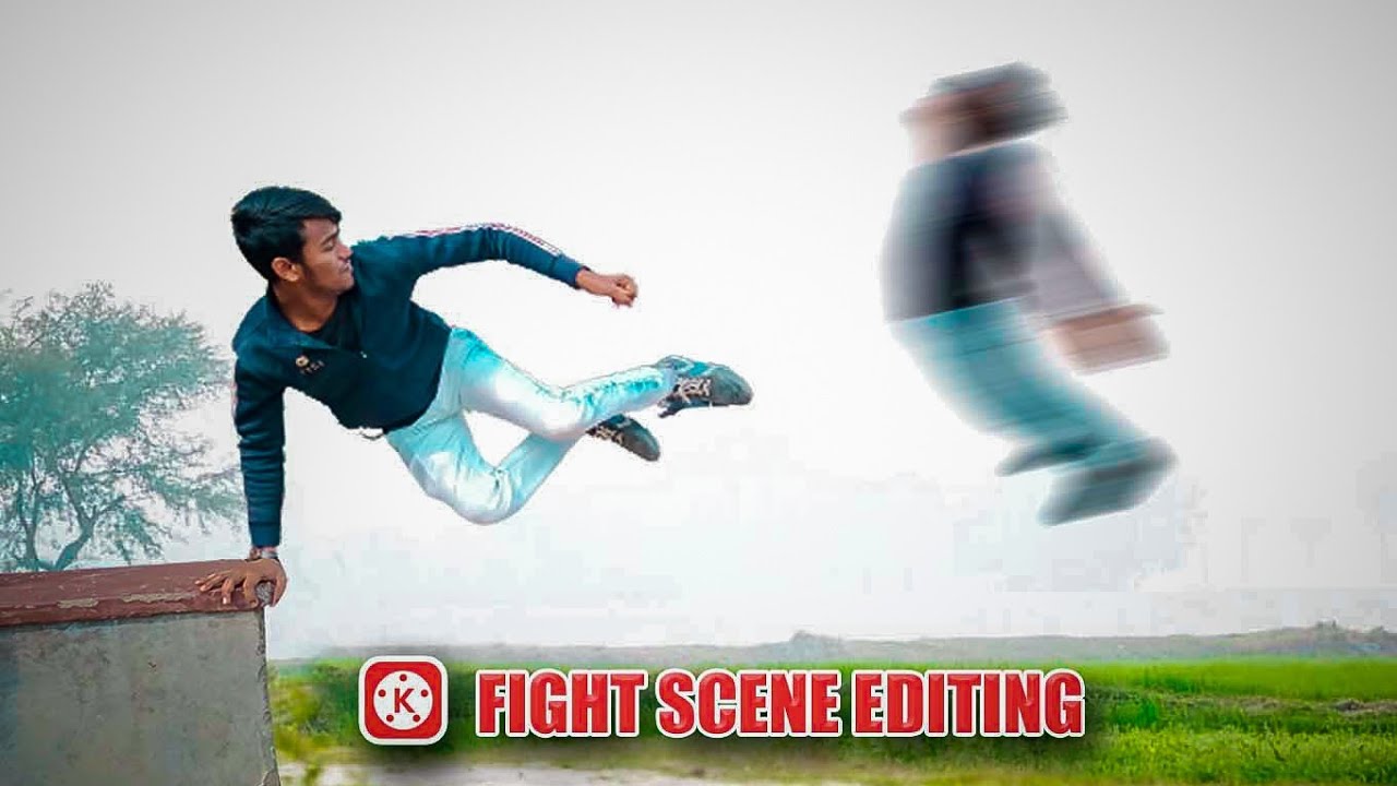 Making Fight Scene on Mobile | Fight Scene editing on Kinemaster - YouTube