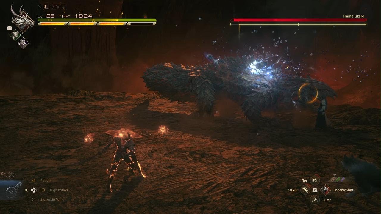 FINAL FANTASY XVI - Flame Lizard - YouTube