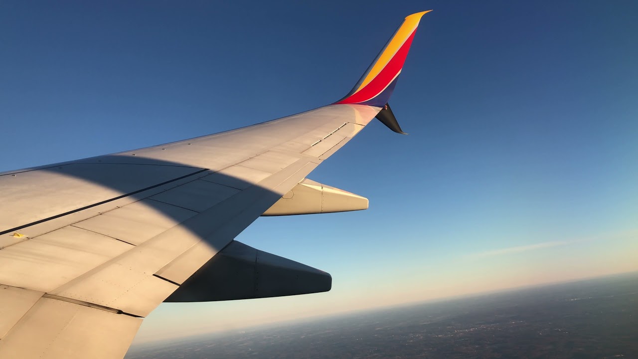 Southwest Airlines Takeoff from Baltimore/Washington International ...