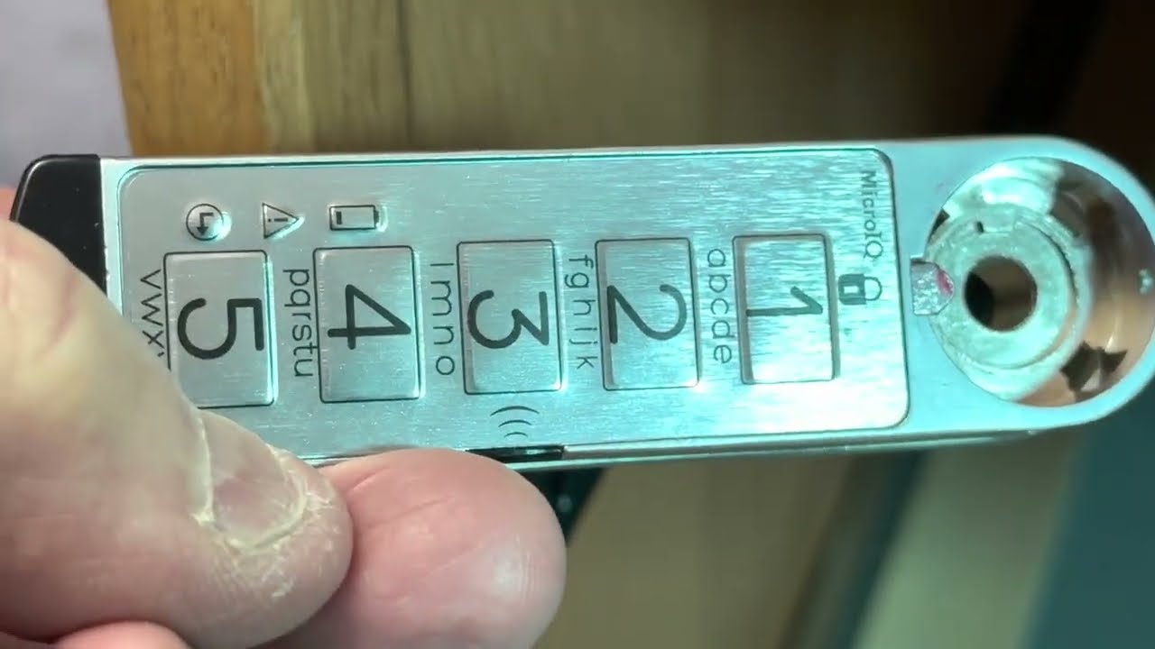 MicroIQ CT Electronic Cabinet Lock Review - YouTube