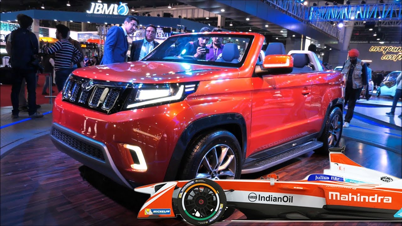 Mahindra M3Electro & TUV Stinger 2018 | Real-life look - YouTube