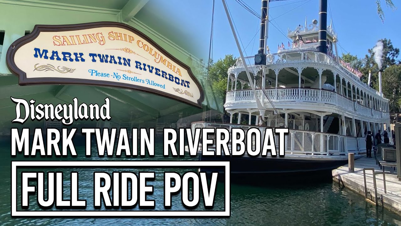 Mark Twain Riverboat Reopens at Disneyland - YouTube