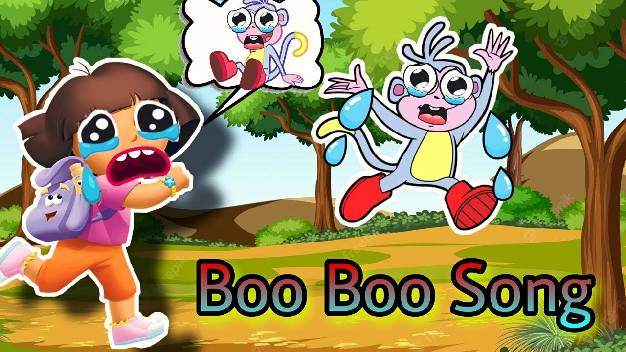 Dora Aventureira |The BOO BOO song |Nursery Rhymes & Kids Songs |Música ...