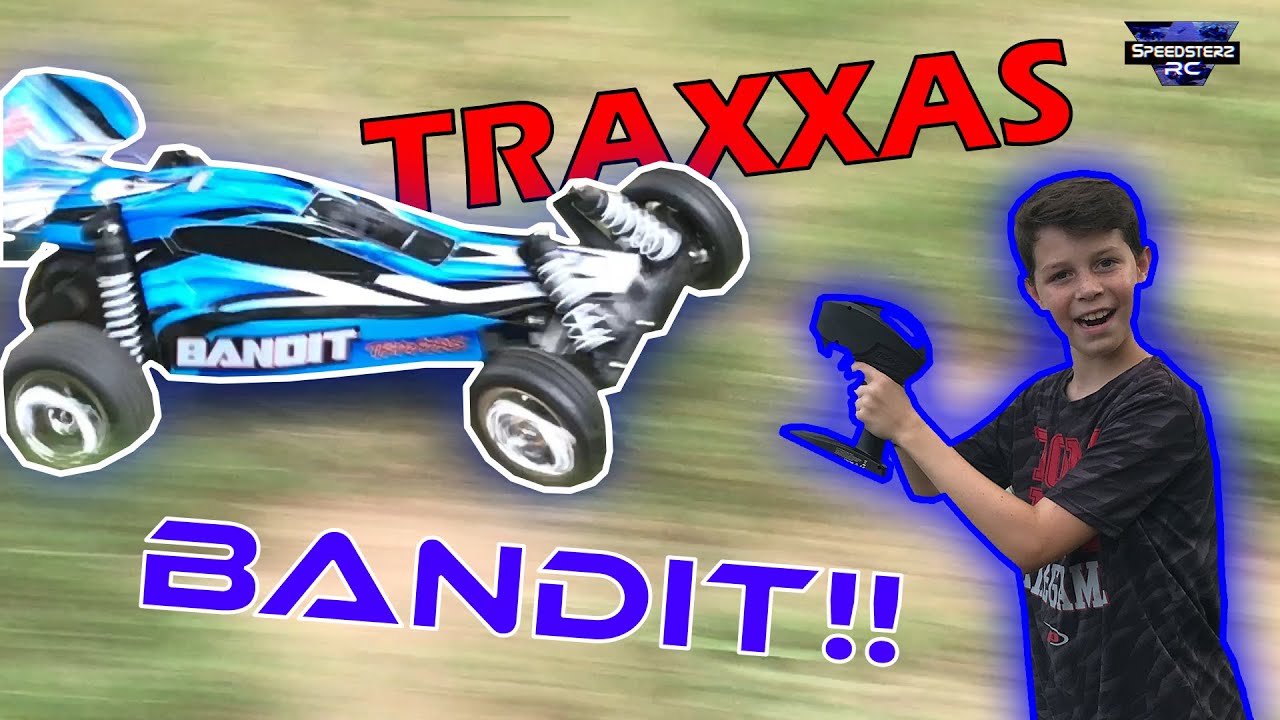 Traxxas BANDIT 2wd UNBOXING and FIRST RUN! - YouTube