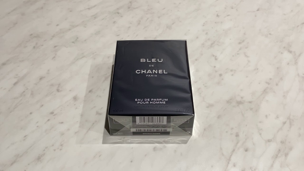 Professional Cologne Unboxing: Bleu de Chanel - YouTube