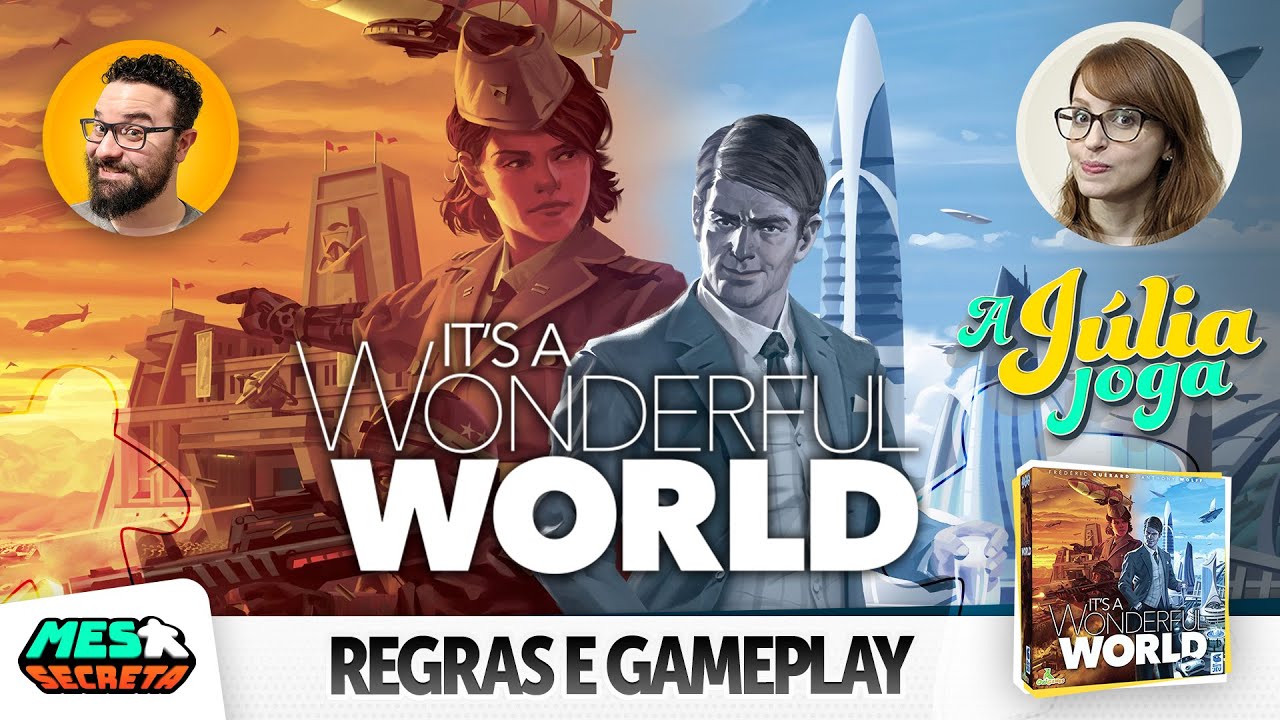 A Júlia Joga: It's A Wonderful World | Regras e Gameplay - YouTube