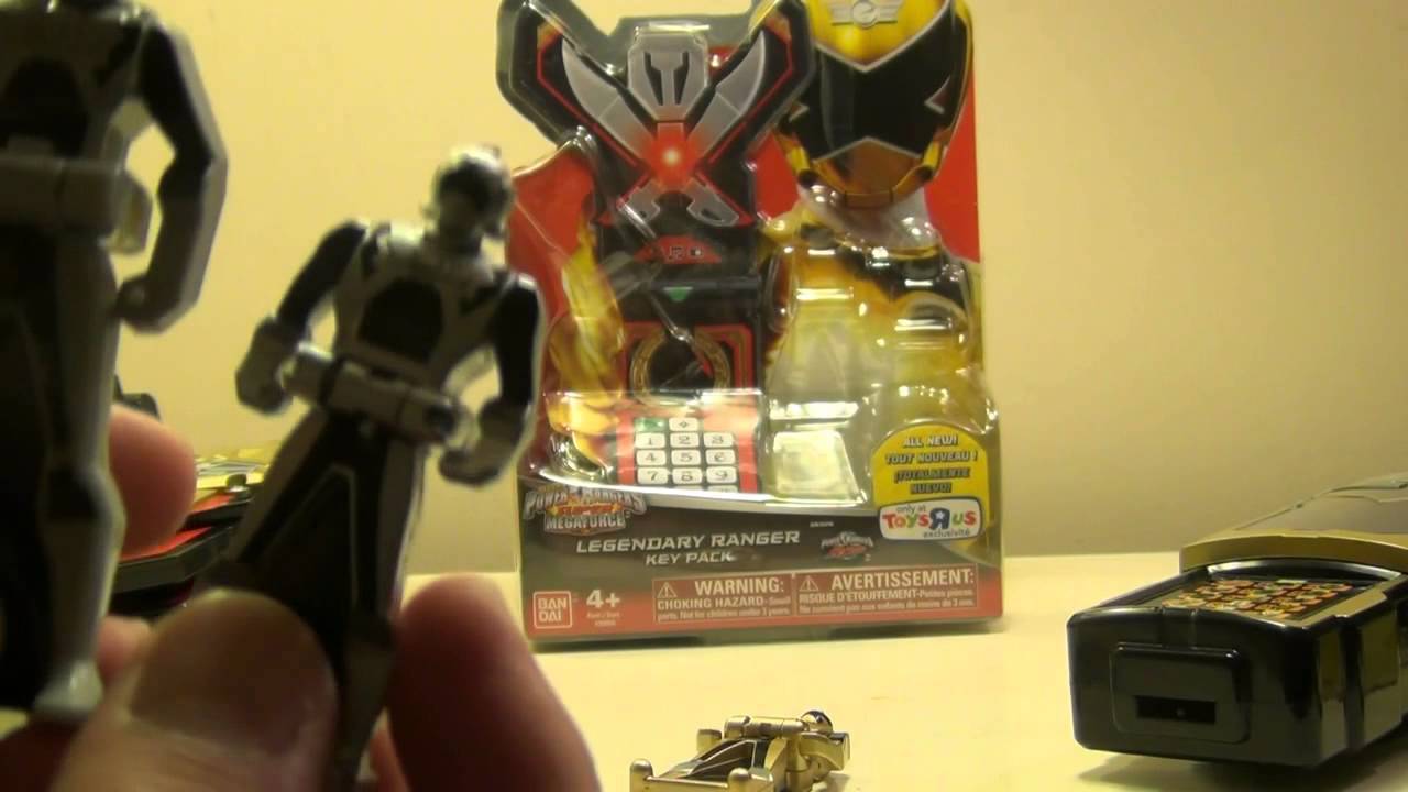 Power Rangers Super Megaforce Legendary Ranger Key Pack : RPM Pack B ...