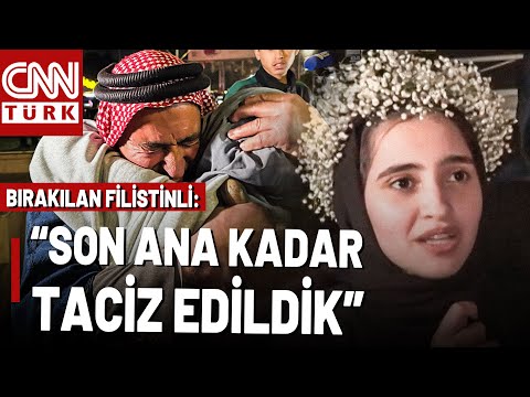 90 Filistinli Esir Ailelerine Kavuştu! Gözyaşları İçinde Yaşadıklarını Böyle Anlattılar...