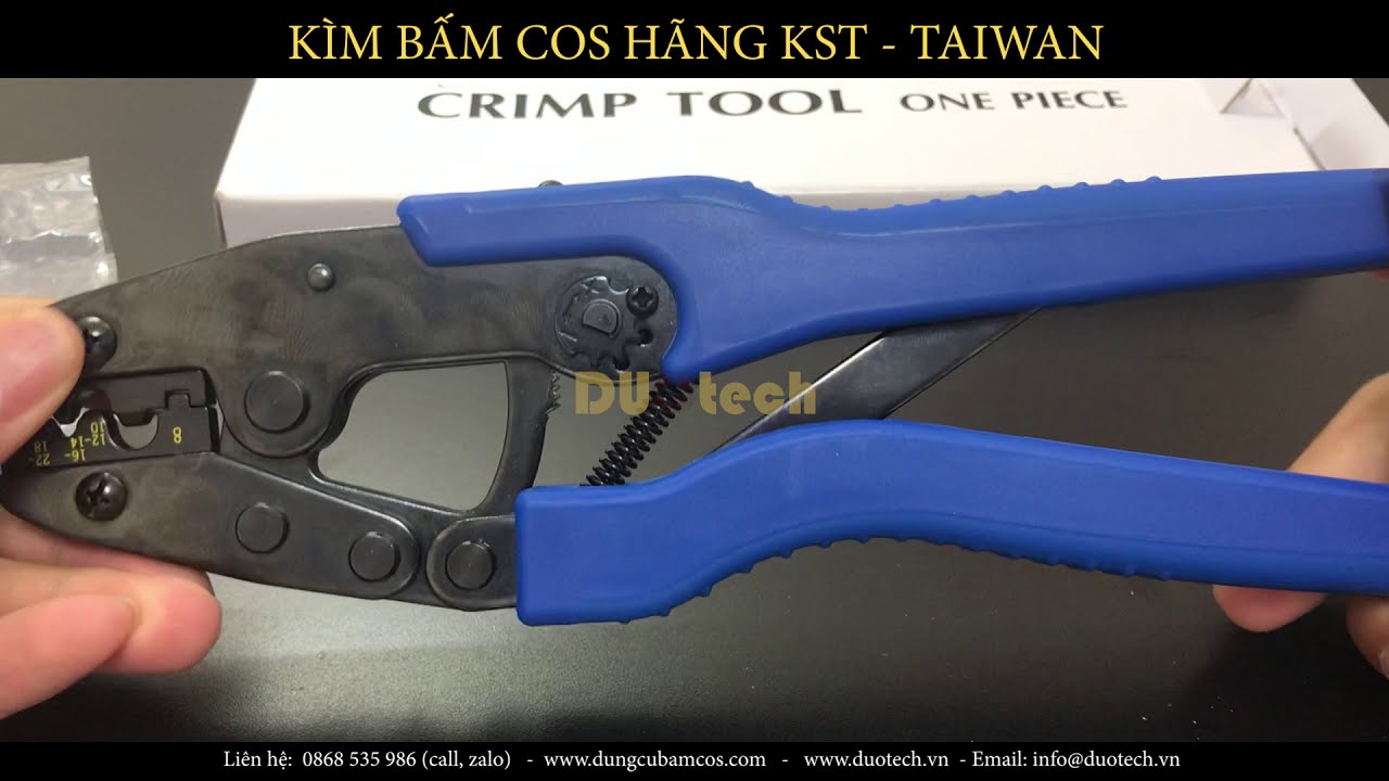 Sản phẩm Kìm bấm cos KST2000D-1322 của hãng KST - Taiwan - dungcubamcos ...