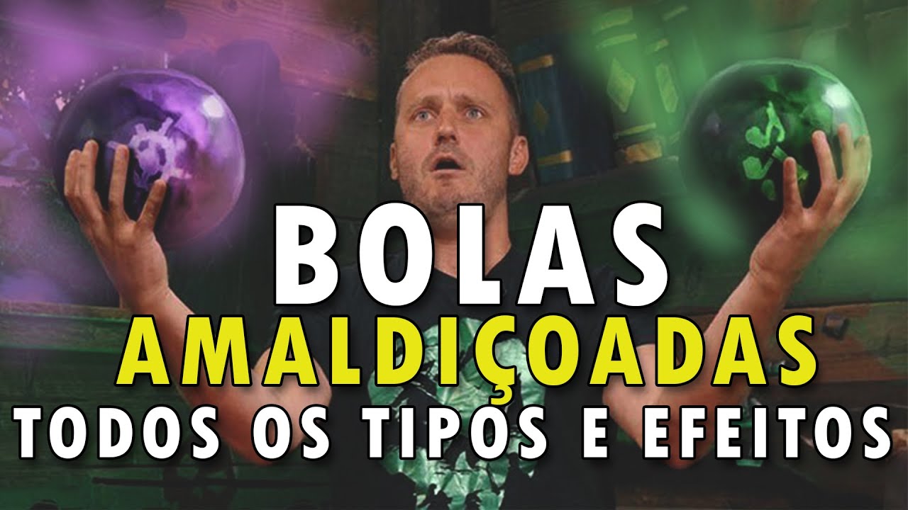 BOLAS AMALDIÇOADAS || TODOS OS TIPOS E EFEITOS || (CURSED BALLS EFFECTS ...