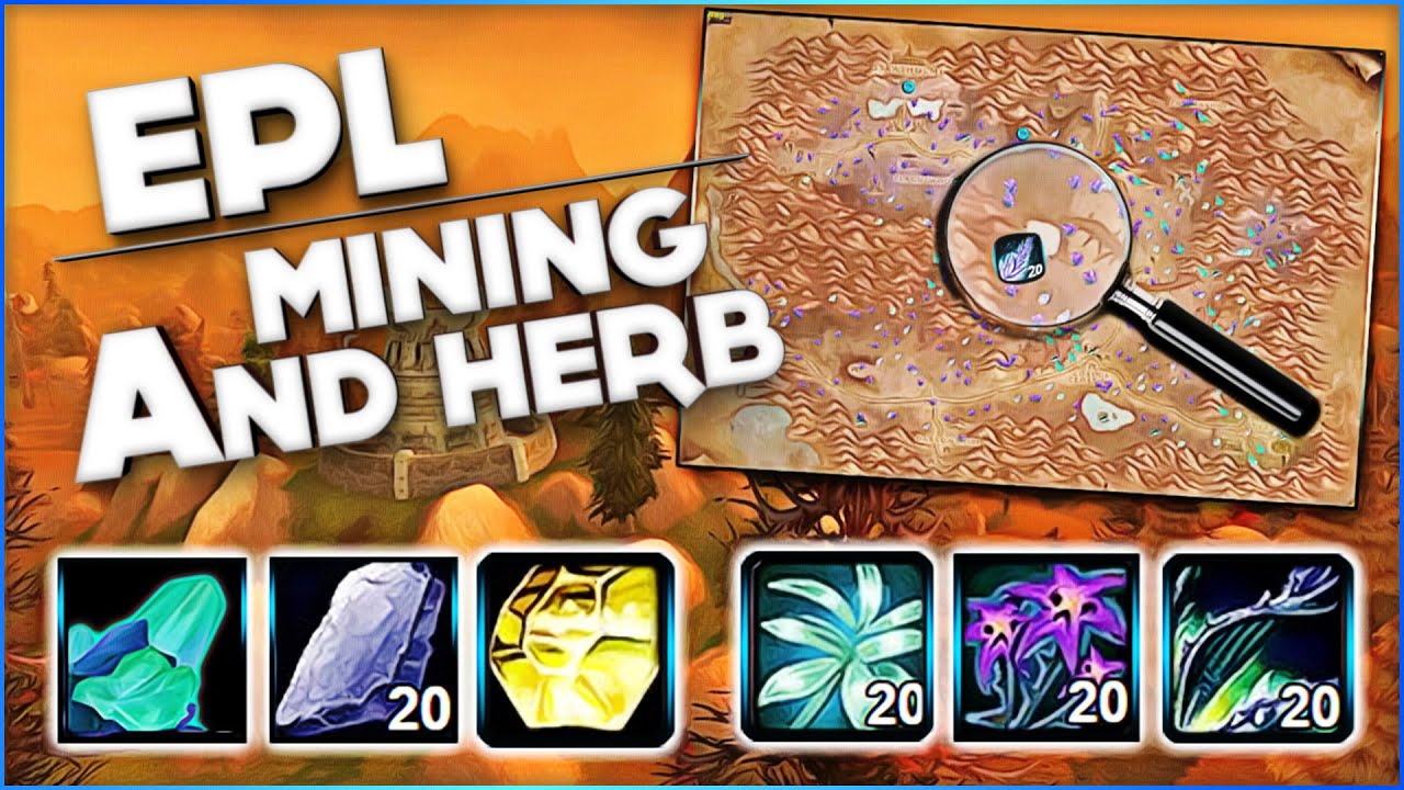 Classic WoW - EPL Mining and Herb - 1 Hour with Frostadamus - YouTube