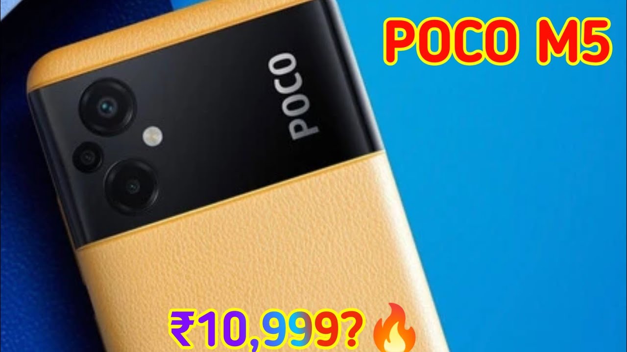 Poco M5 4G Launched@ ₹10,999 in India l Poco M5 4G First Look & Price l ...