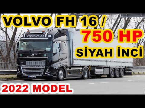 VOLVO TRUCKS FH 16 750 TIR TANITIM İNCELEME / SİYAH İNCİ
