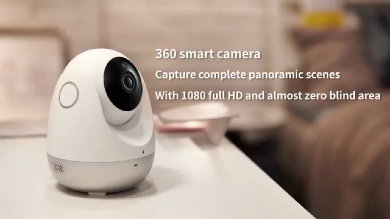 360 D706 1080P Pamoramic Smart Camera - YouTube