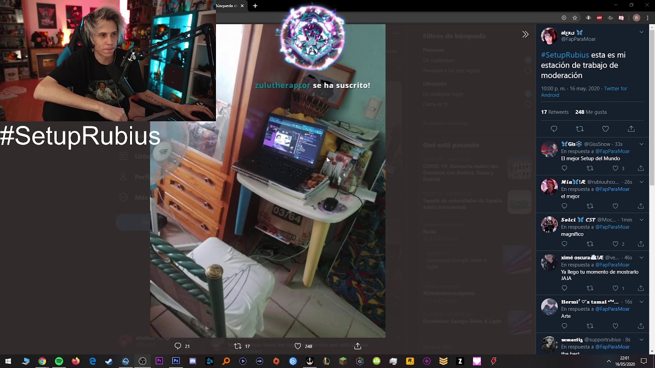 Rubius reacciona a Setup peruano | ClipsOMG - YouTube