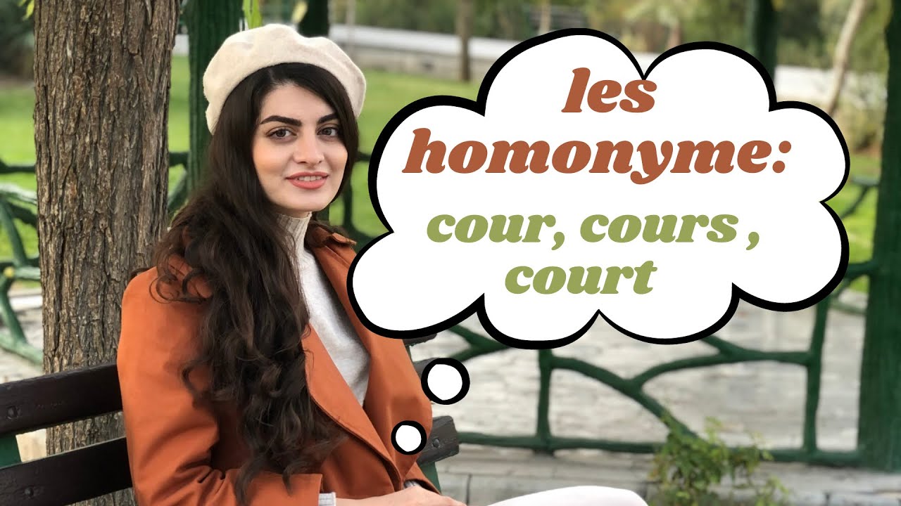 Learn French - les homonyms - YouTube
