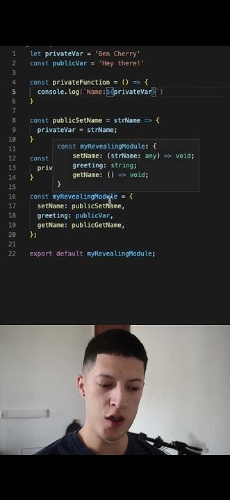 The Revealing Module Pattern Youtube