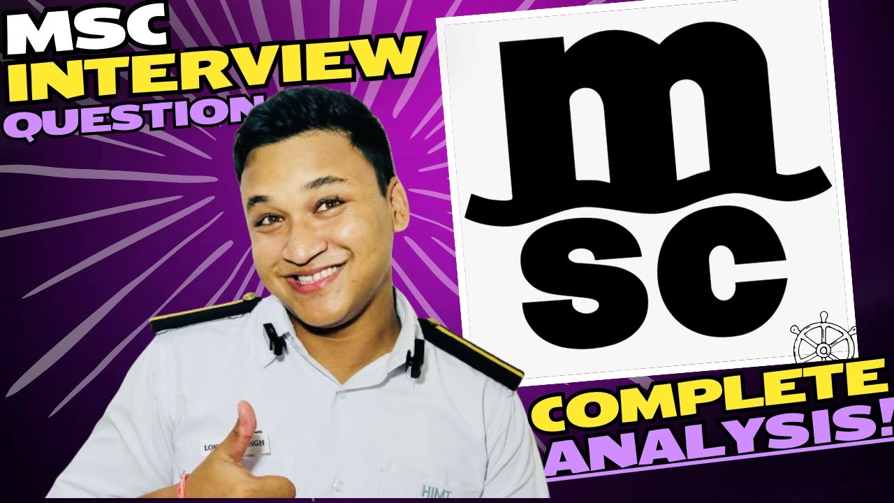 MSC INTERVIEW QUESTIONS| LATEST INTERVIEW QUESTIONS|MUST WATCH TO ...