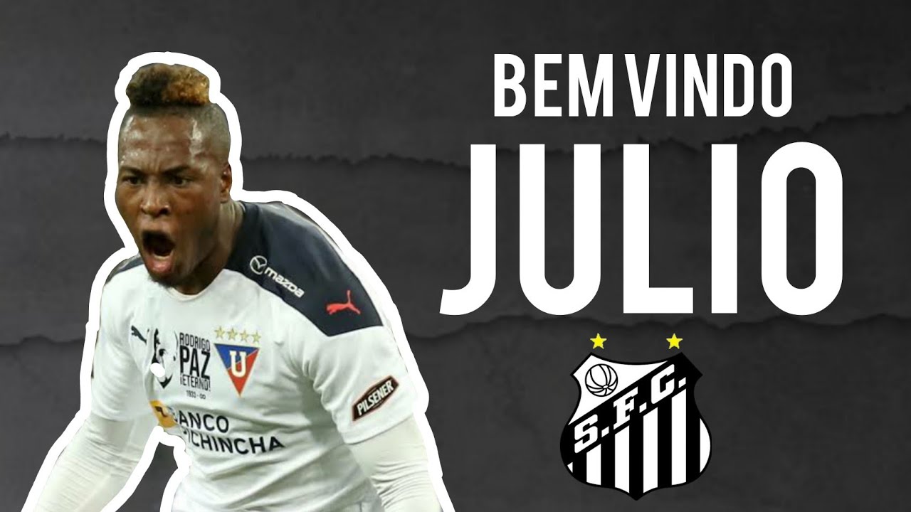 Jhojan Julio • Bem Vindo ao SantosFC • Skills & Goals - YouTube