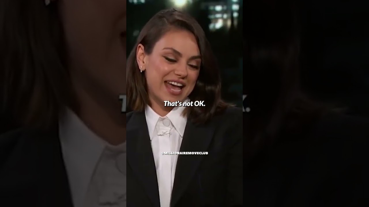 Mila Kunis Was Surprised By Shaq's Hall Of Fame Ring😳😅 - YouTube
