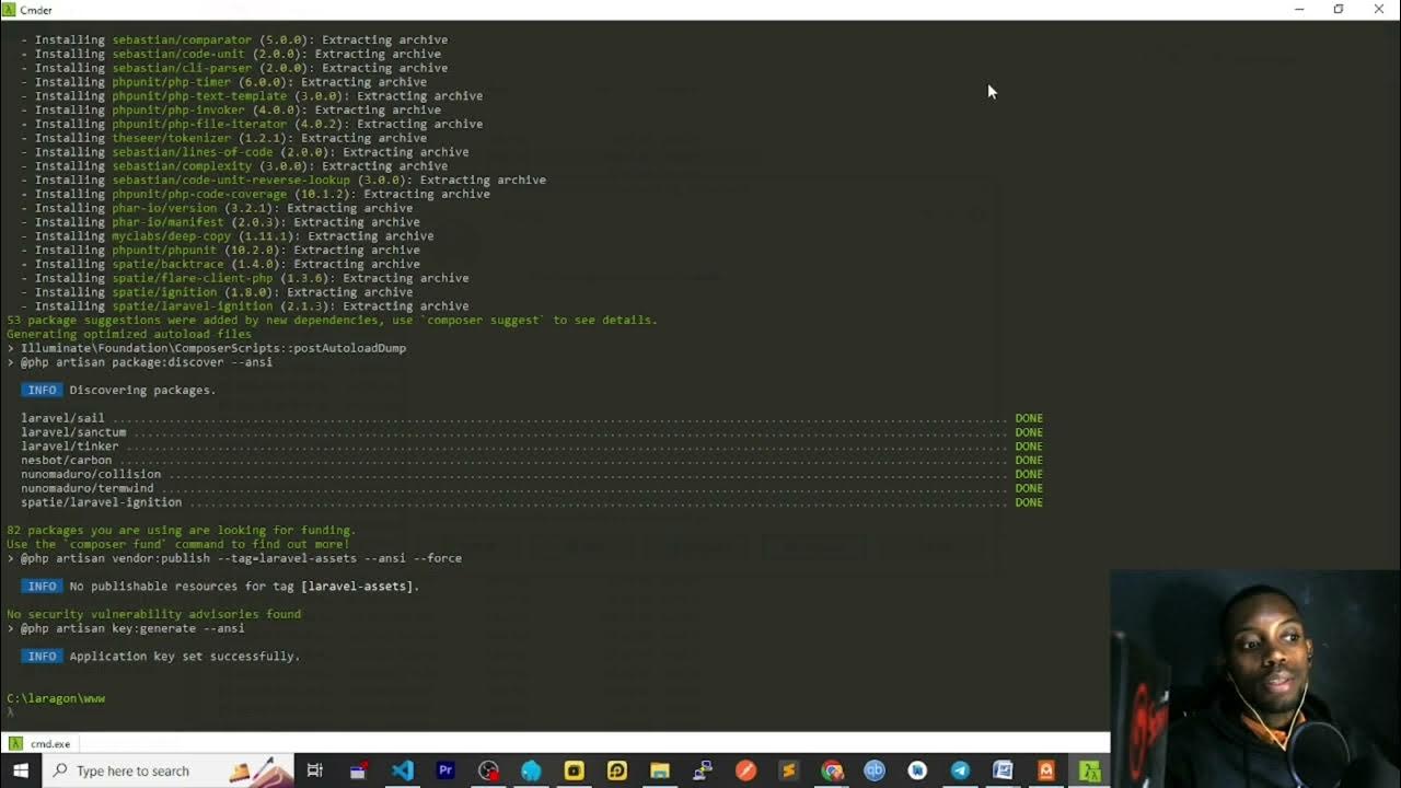 Criando projeto Laravel com Composer: um guia passo a passo - YouTube