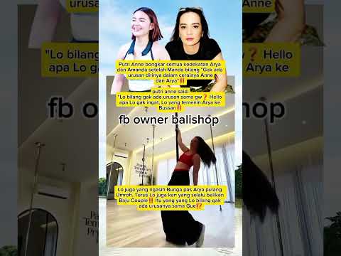 Putri Anne Bongkar semua #aisarkhaled #fujian #putrianne #aryasaloka #amandamanopo