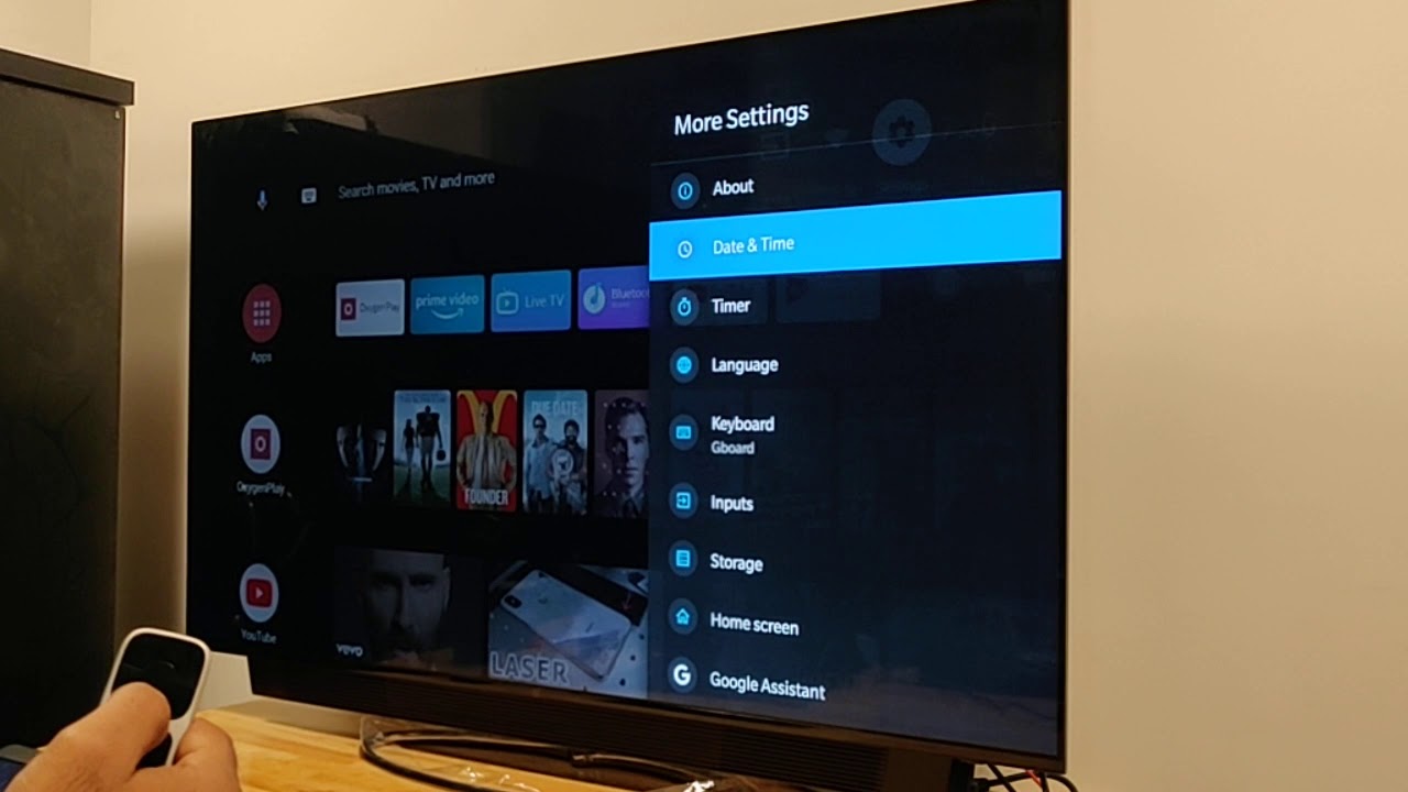 OnePlus TV How to change the On Screen Display Language OSD - YouTube