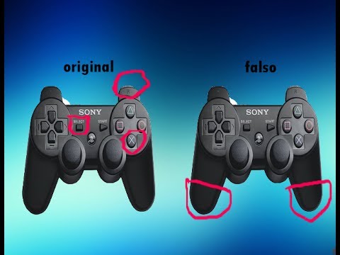 ¿COMO SABER SI TU CONTROL DE PS3 QUE COMPRA ES ORIGINAL? - YouTube