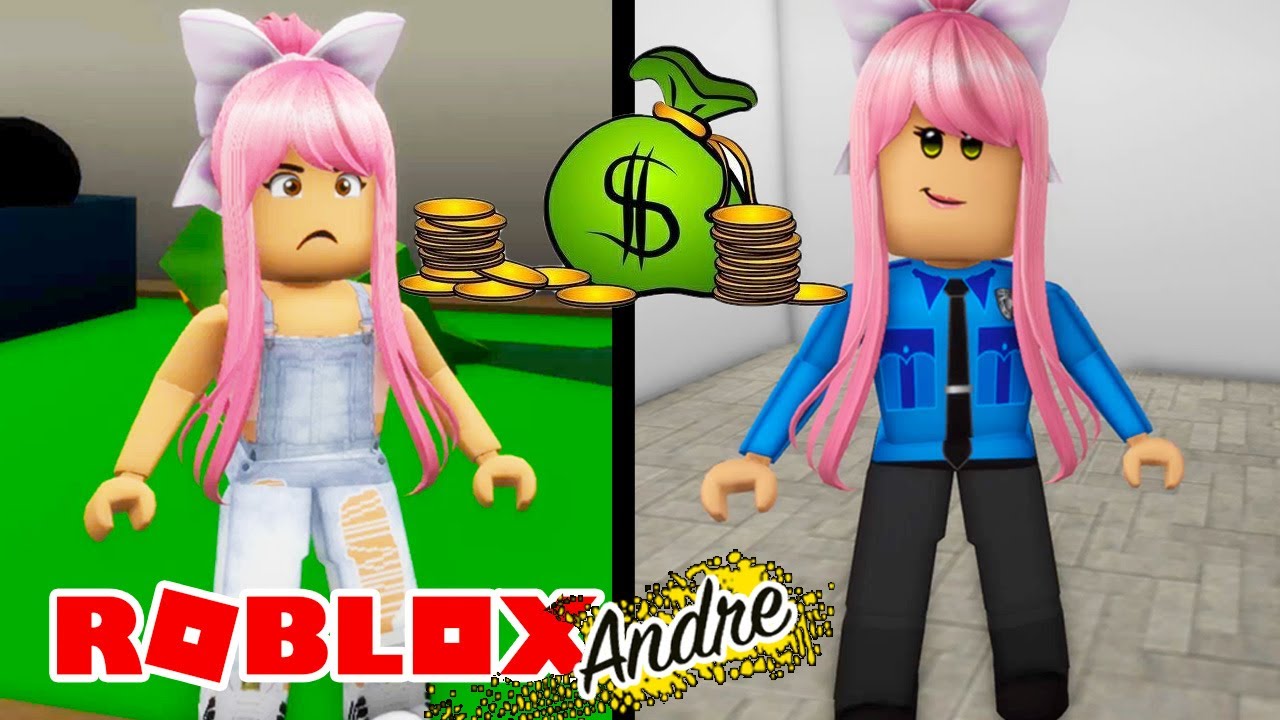 Me roban en BROOKHAVEN entonces ME HAGO POLICIA | Roblox Andre juegos ...