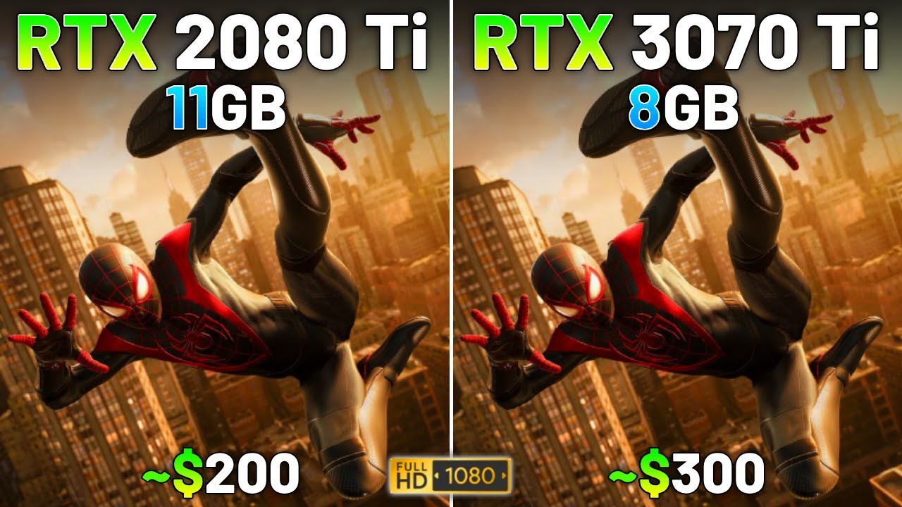 RTX 2080 Ti vs RTX 3070 Ti in 2025 | Test in 12 Games | 1080p - YouTube