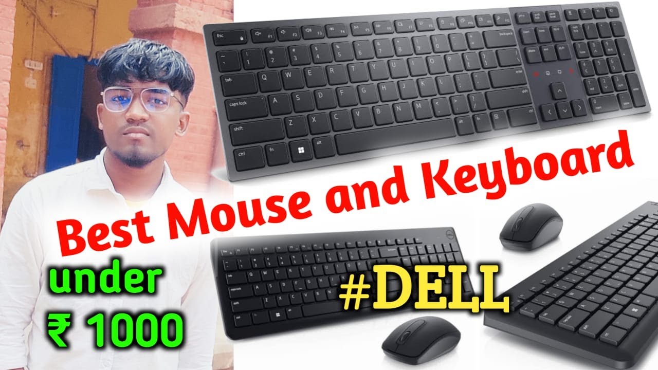 Best Mouse and Keyboard Under Rs-1000 Rupee's #dell - YouTube