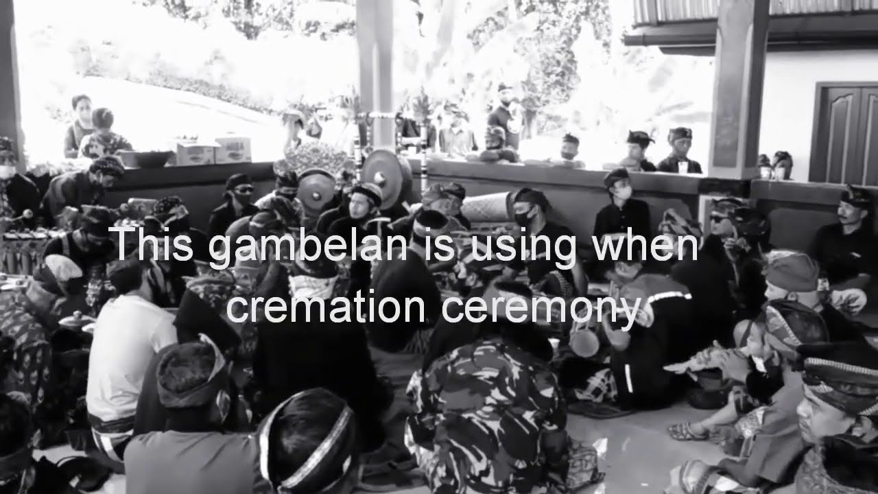 Balinese Traditional Angklung Musick｜｜Cremation Ceremony｜｜Oday Bali ...