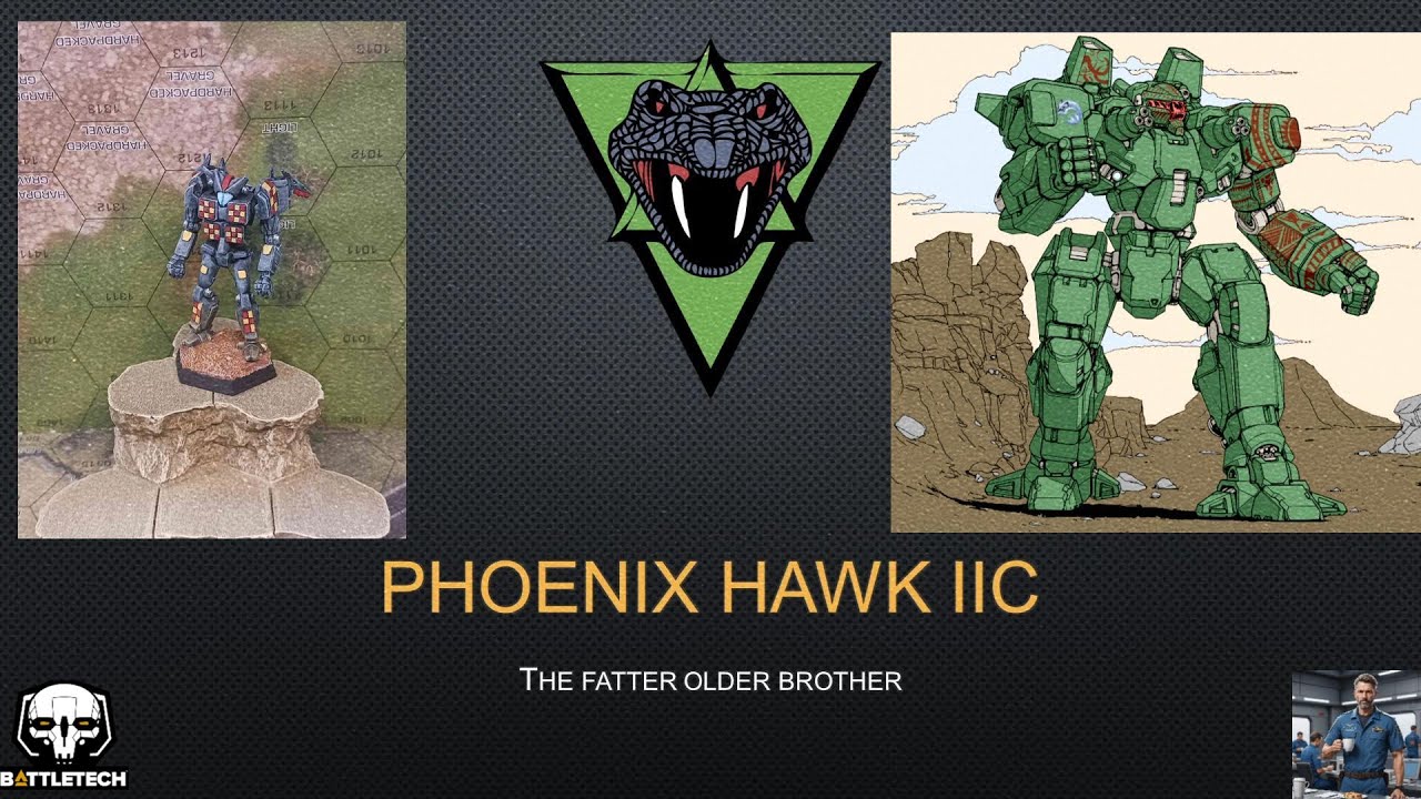 Battletech's Phoenix Hawk IIC, the BIG Brother You Never Knew You ...