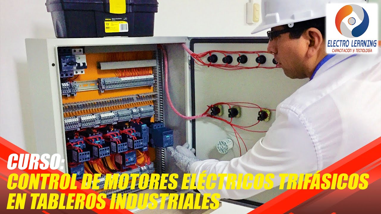 Curso: Control de motores eléctricos en tableros industriales - YouTube