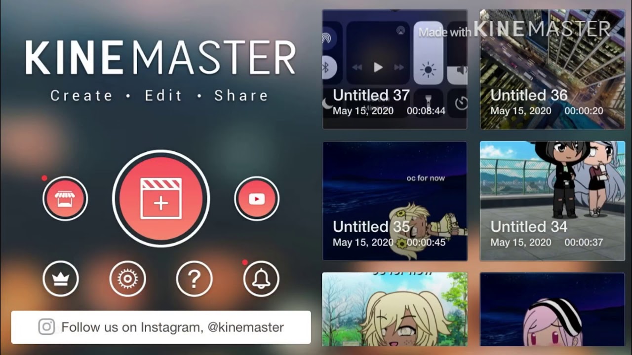 how to animate on kinemaster - YouTube