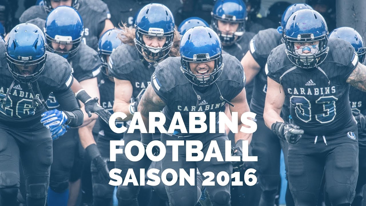 Rétrospective de la saison 2016 de football des Carabins - YouTube