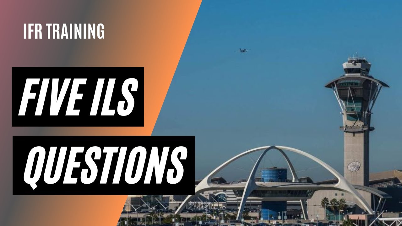 5 Questions on an ILS Approach | Addison ILS 16 | Instrument Landing ...