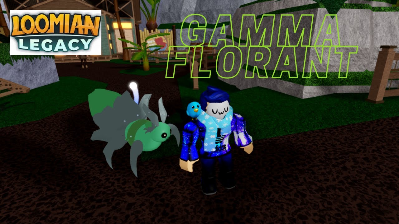 Catching Gamma Florant :D Loomian Legacy - YouTube