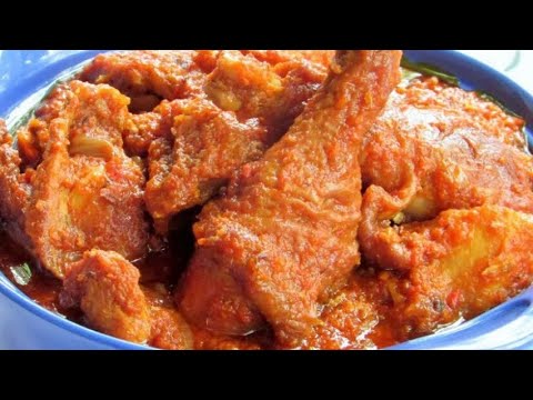 AFRICAN FRIED BEEF AND CHICKEN STEW RECIPE(NIGERIA STEW) #nigeriastew ...